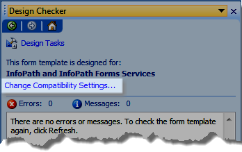 When InfoPath controls are missing from the Controls task pane - RedCape